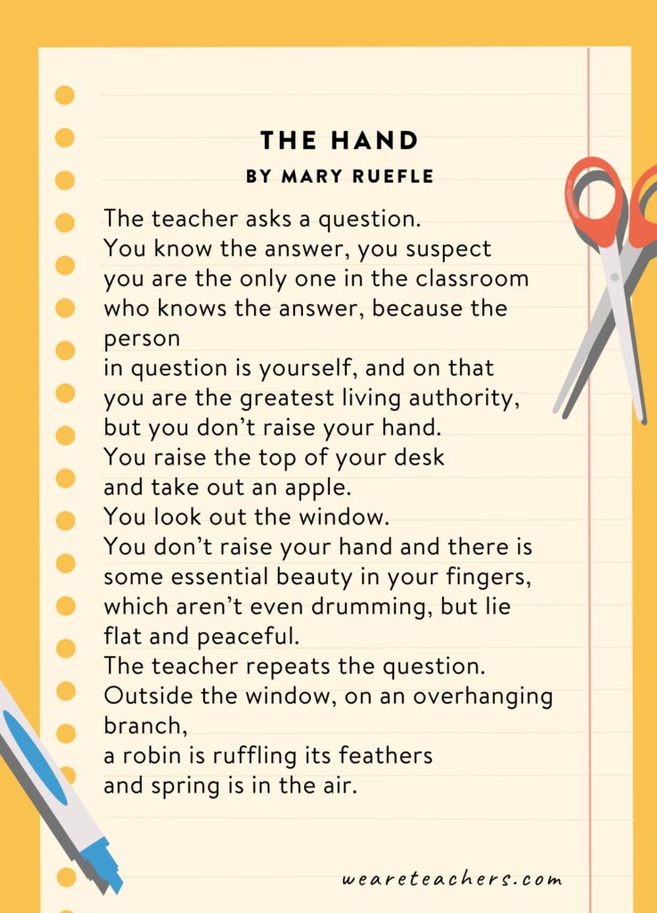 22 Best Poems About Teaching That Nail Classroom Life