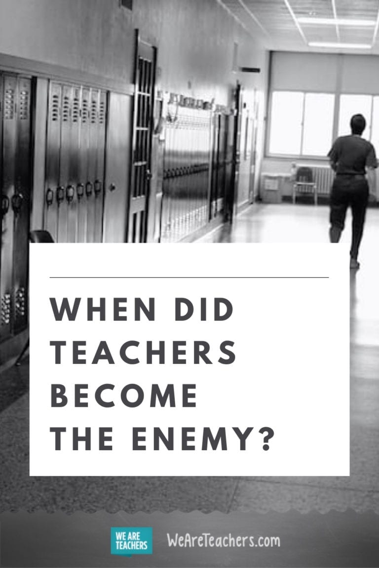 When Did I Become the Enemy? Let's Stop Teacher Blame