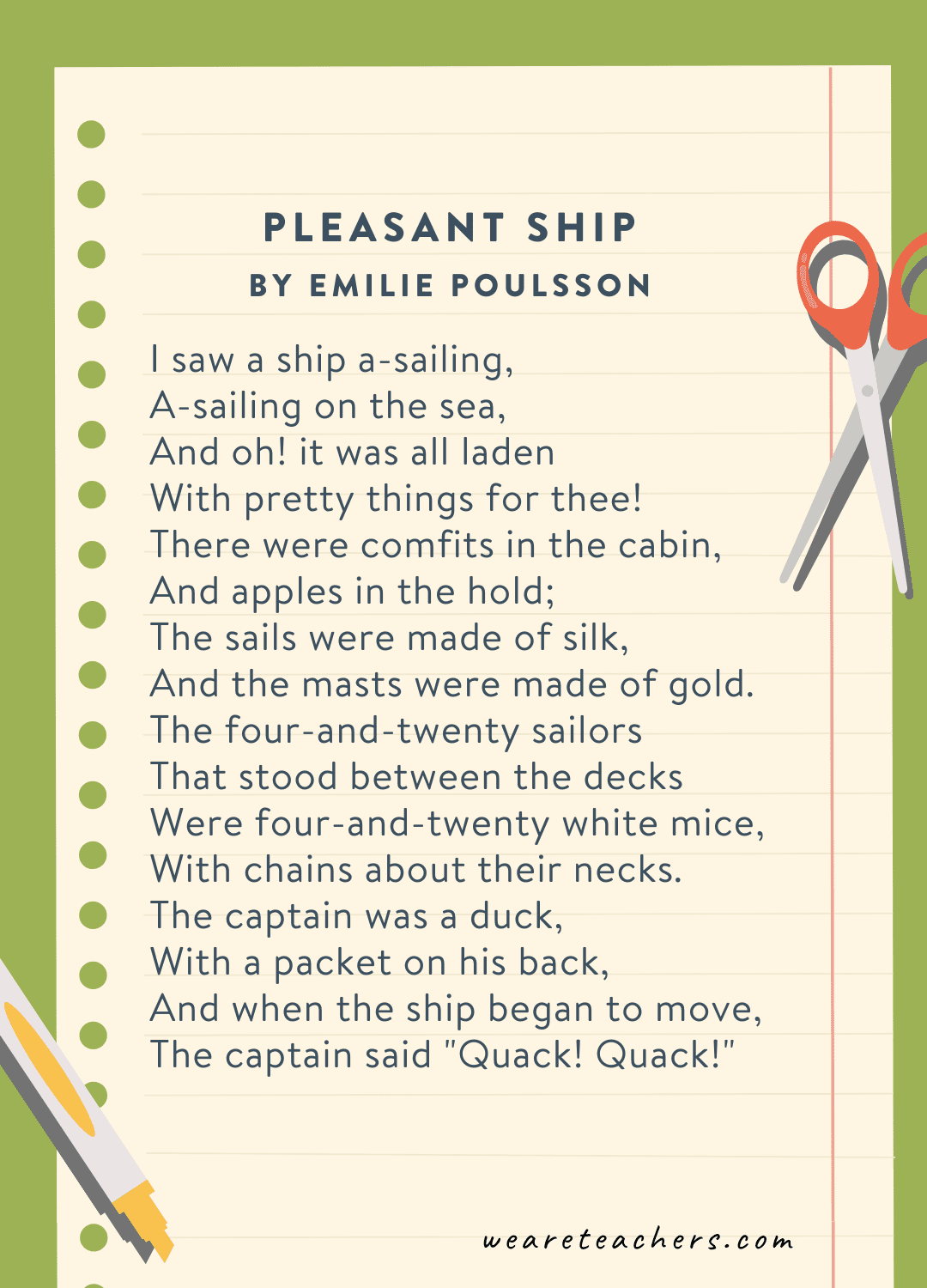 3rd Grade Poems for All Reading Levels That Students Will Love!