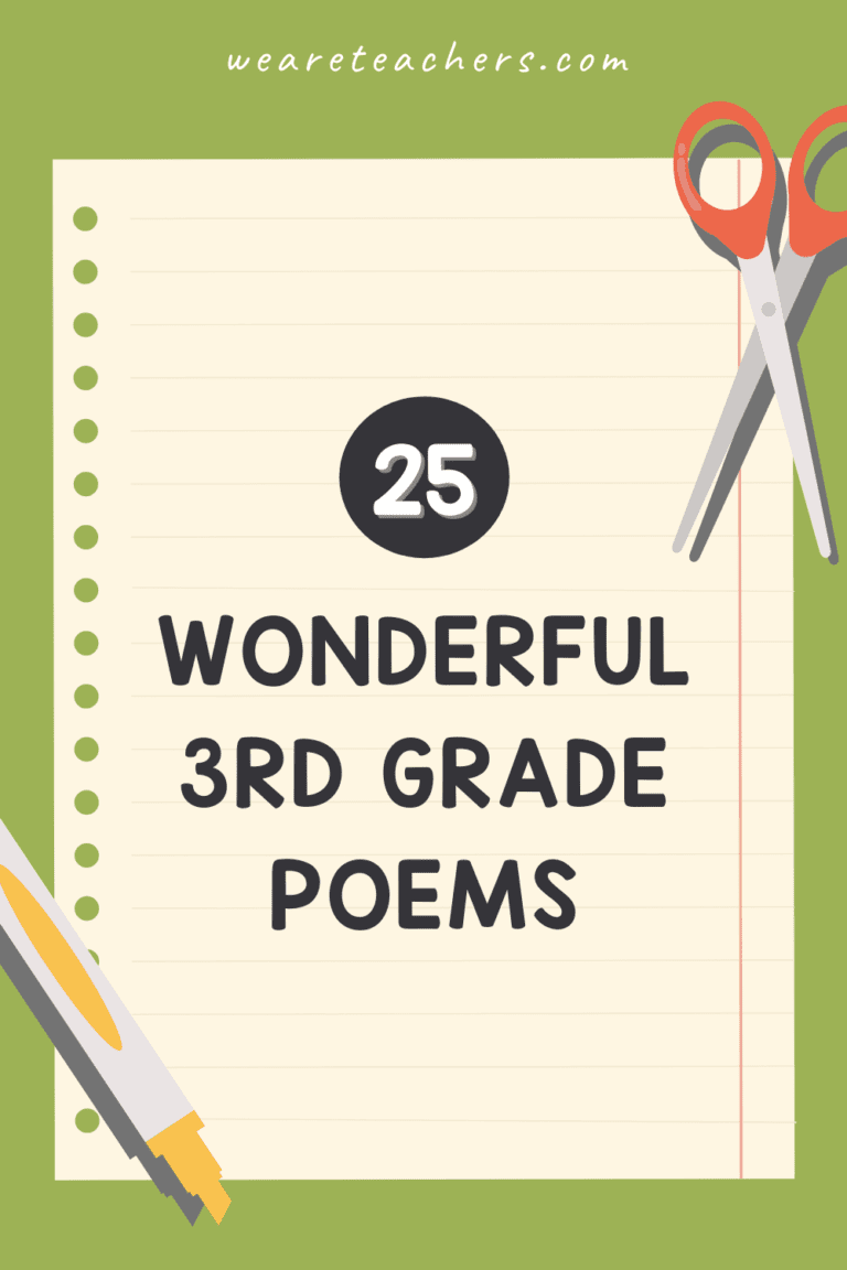 3rd Grade Poems for All Reading Levels That Students Will Love!