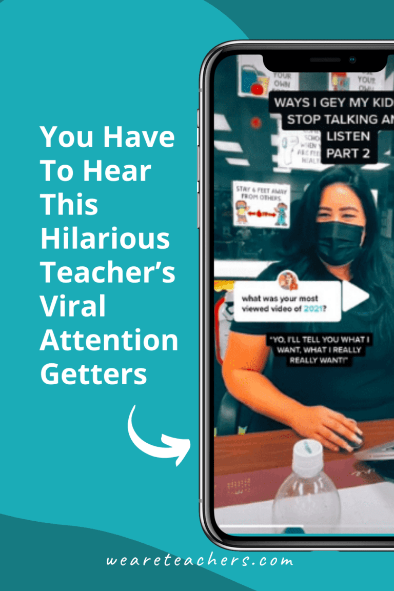 You Have To Hear This Hilarious Teacher's Viral Attention-Getters - We ...