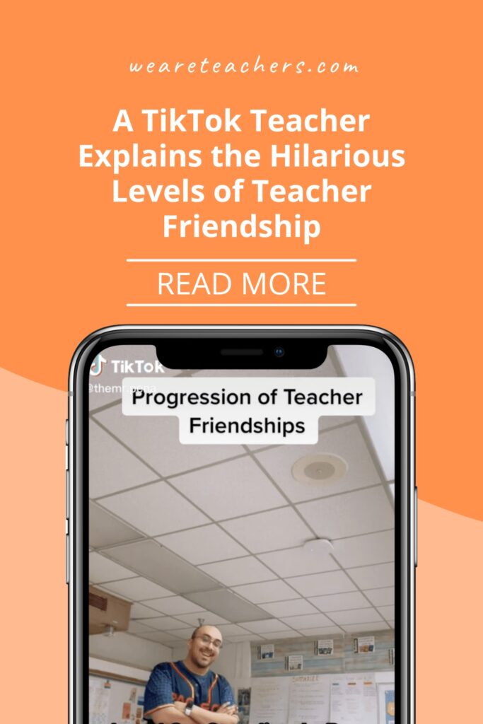 TikTok Teacher Explains the Hilarious Levels of Teacher Friendship