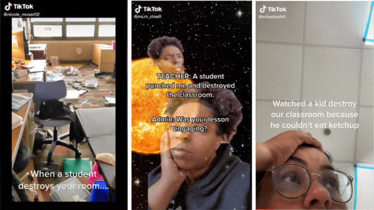 Teachers on TikTok Share How Students Destroy Classrooms