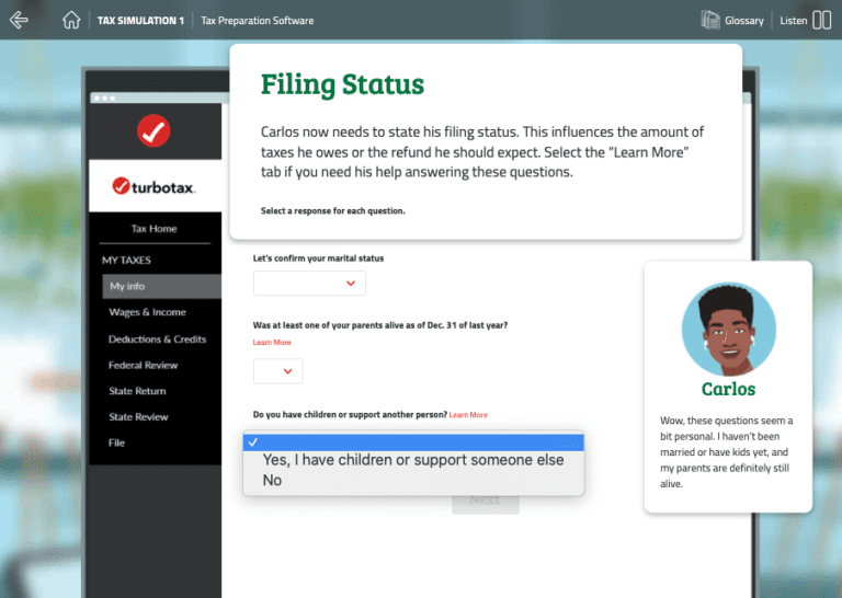 We Love This Free Simulation to Help Students Learn About Taxes