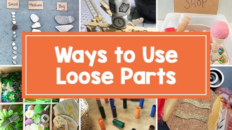 22 Ways to Use Loose Parts for Learning - We Are Teachers