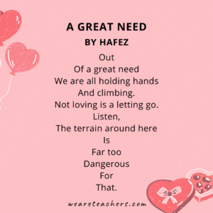 Valentine's Day Poems for Kids of All Ages and Grade Levels