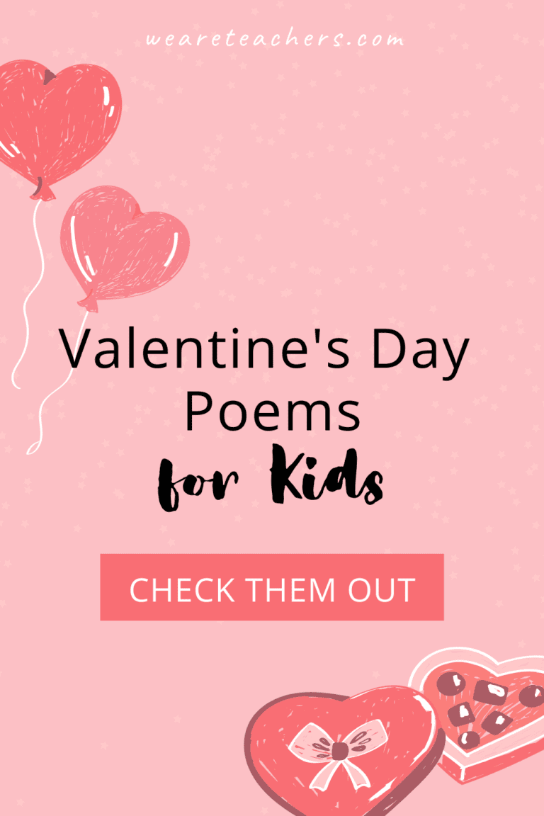 Valentine's Day Poems for Kids of All Ages and Grade Levels