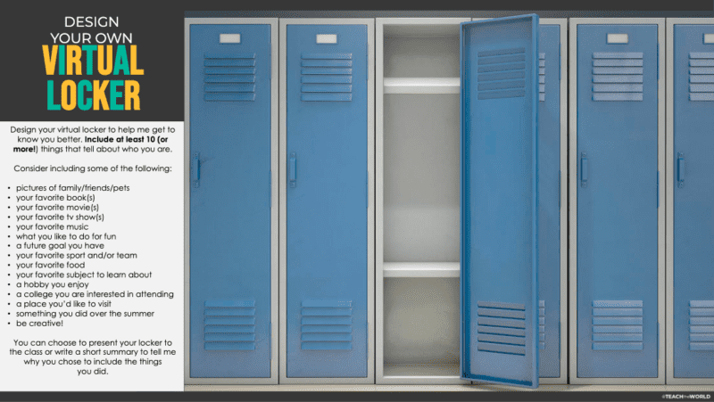 Design Your Own Virtual Locker Template Costaricaziplineq1