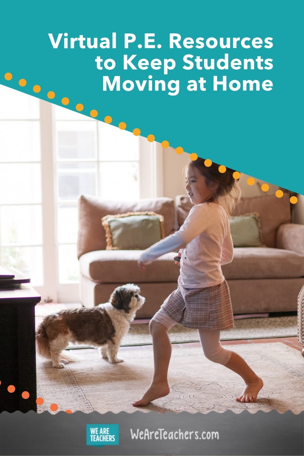 PE Apps and Online Resources to Keep Kids Moving At Home