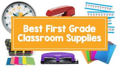 The Ultimate Checklist For All Your 1st Grade Classroom Supplies