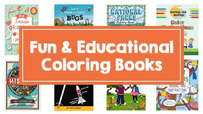 Best Educational Coloring Books, as Chosen by Teachers