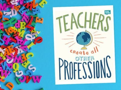 Free Inspirational Teaching Posters to Save and Print