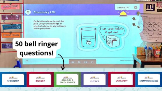 Science Bell Ringers for Biology, Chemistry, Physics, and More