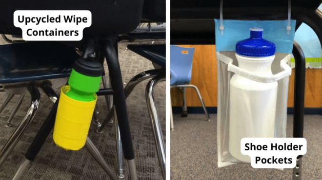 12 Best Water Bottle Holders for Student Desks