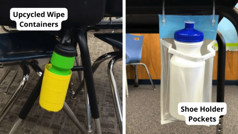 12 Best Water Bottle Holders for Student Desks