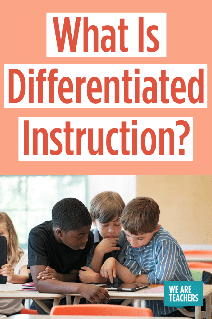 What Is Differentiated Instruction We Explain What This Teaching