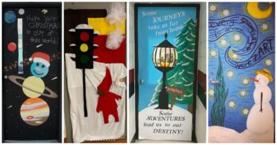 55 Amazing Ideas for Winter and Holiday Classroom Doors