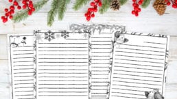 Free Printable Winter Writing Paper Plus 10 Winter Writing Prompts