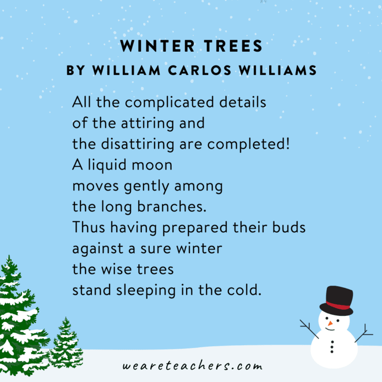 Winter Poems for Kids and Students of All Reading Levels