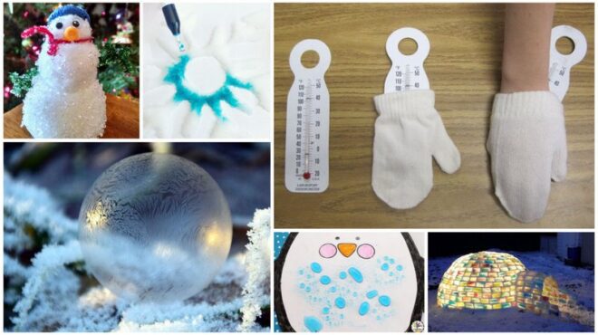 40 of the Coolest Winter Science Experiments and Activities