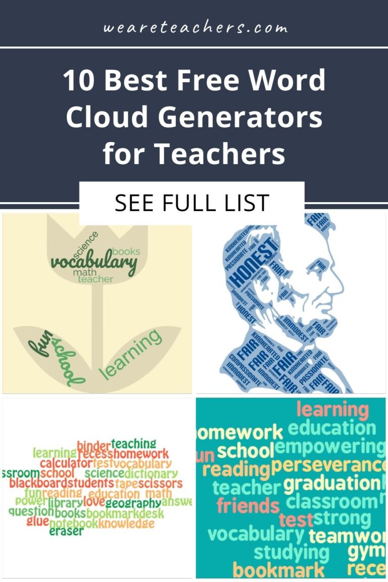 Free Word Cloud Generators for Teachers and Students in the Classroom