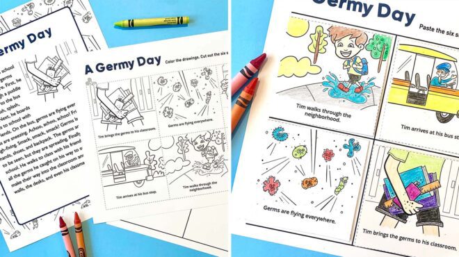 Teach Kids How Germs Spread With This Free Activity