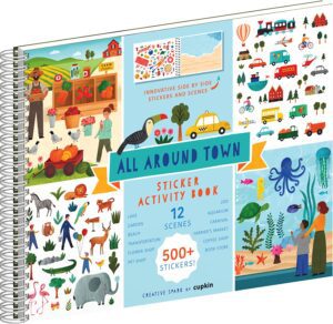 21 Entertaining and Educational Sticker Books for Kids of All Ages