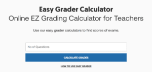 Grade Calculator List for Teachers and Students