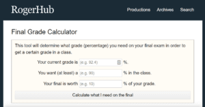 Grade Calculator List for Teachers and Students