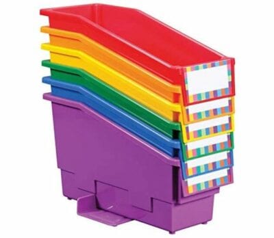 14 Best Book Bins For Classroom Libraries and Student Organization
