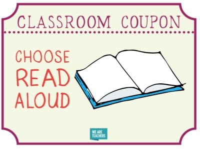 Printable Classroom Coupons Your Students Will Love