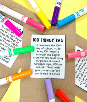 25 Fabulous Ways To Celebrate 100th Day