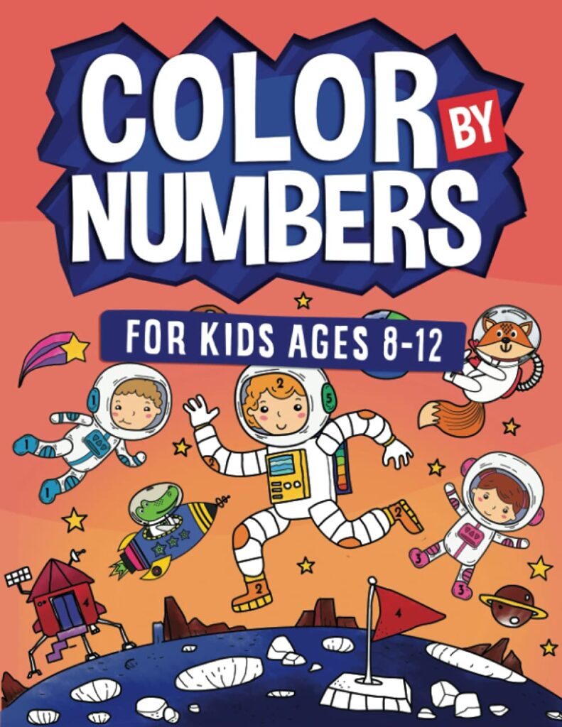 Best Color by Number Books for Kids of All Ages