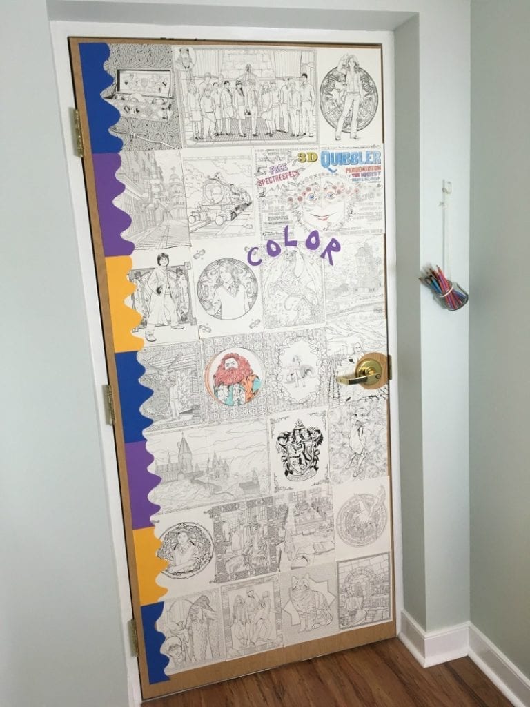 Make Your Own Coloring Page Classroom Door - We Are Teachers