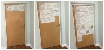 Make Your Own Coloring Page Classroom Door - We Are Teachers