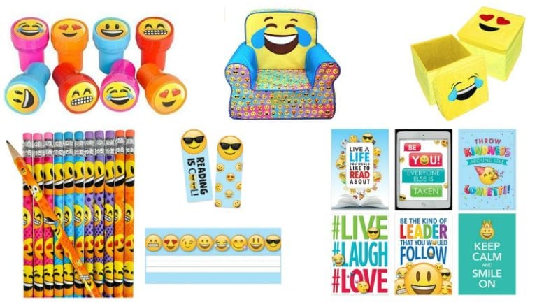 18 Must-Have Items for an Emoji Classroom Theme
