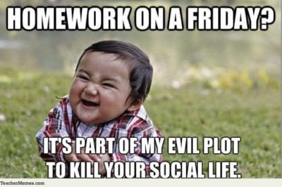 17 Homework Memes That Tell It Like It Is - We Are Teachers