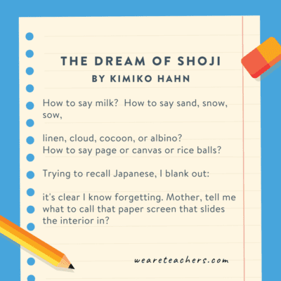 4th Grade Poems to Delight Students in Every Classroom