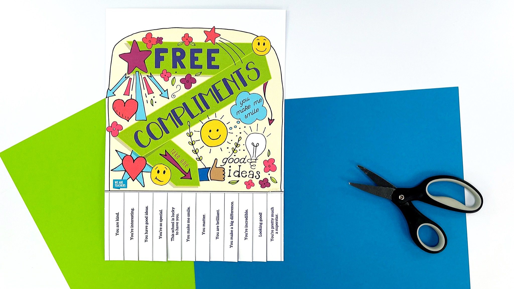 These Free Take-One Posters Are Guaranteed to Bring Smiles