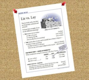 Lay vs Lie: Teacher-Approved Tips for Remembering the Difference