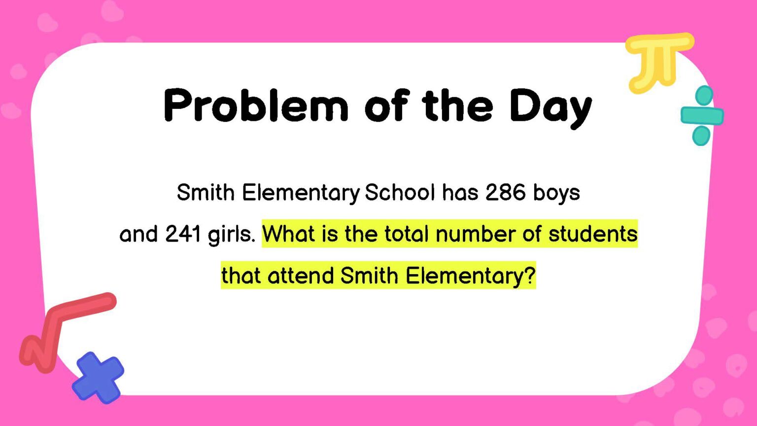 Check Out These 50 Third Grade Math Word Problems of the Day