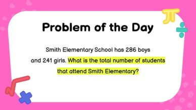 Check Out These 50 Third Grade Math Word Problems of the Day