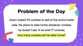 Check Out These 50 Third Grade Math Word Problems of the Day