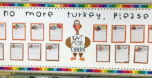 Thanksgiving Bulletin Boards & Door Decorations To Showcase Gratitude