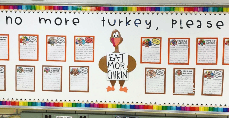 Thanksgiving Bulletin Boards & Door Decorations To Showcase Gratitude