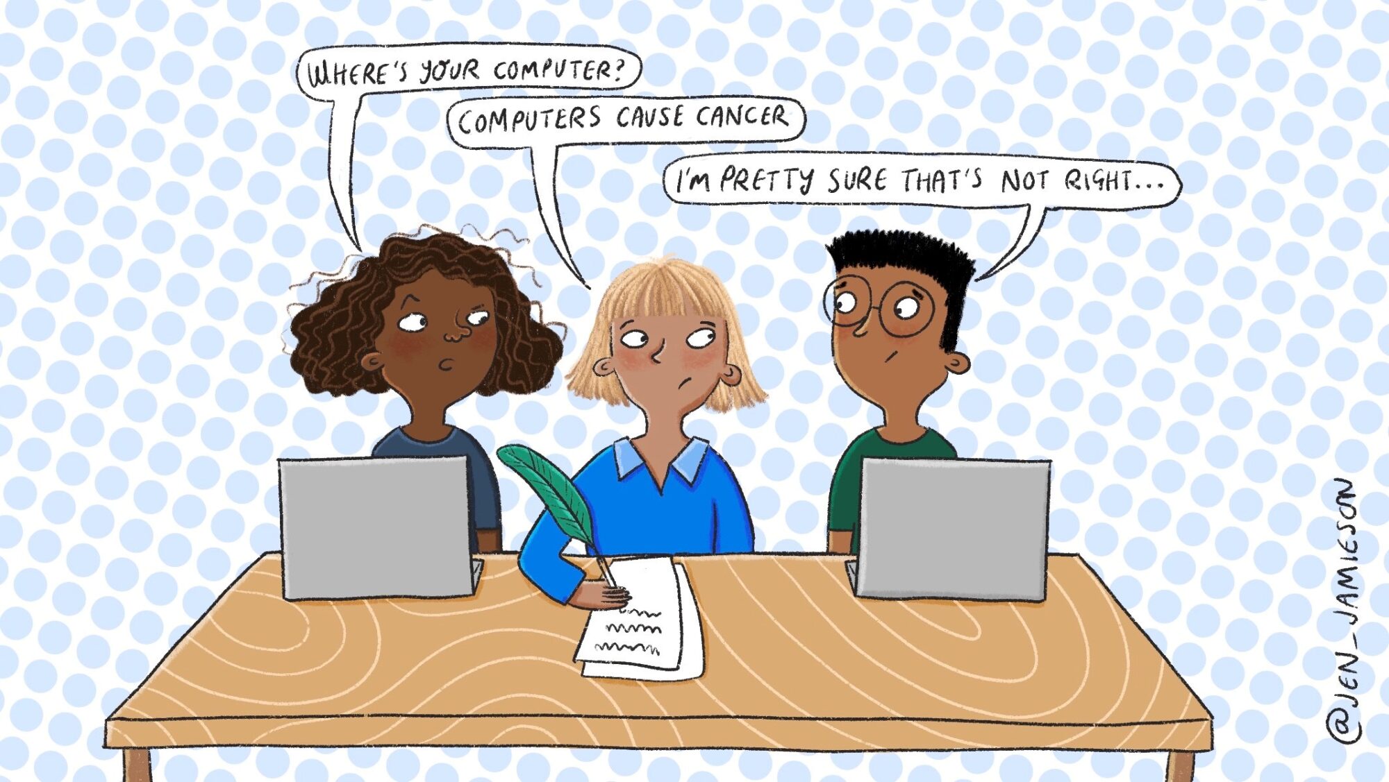 Ask WeAreTeachers: A Parent Won't Let Their Kid Use Any Technology