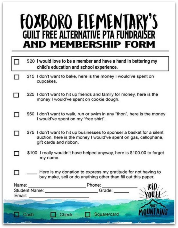 Tired of Selling Wrapping Paper? Try an Opt-Out School Fundraiser Letter