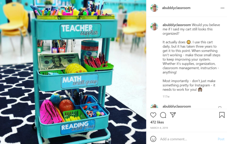 All The Best Ways To Use A Teacher Cart | WeAreTeachers