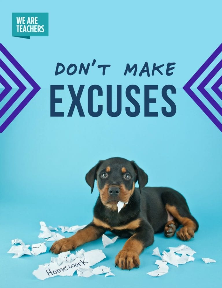 Classroom Rules Posters Featuring Lovable Puppies