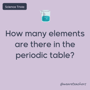 25 Science Trivia Facts To Spark Student Curiosity - We Are Teachers